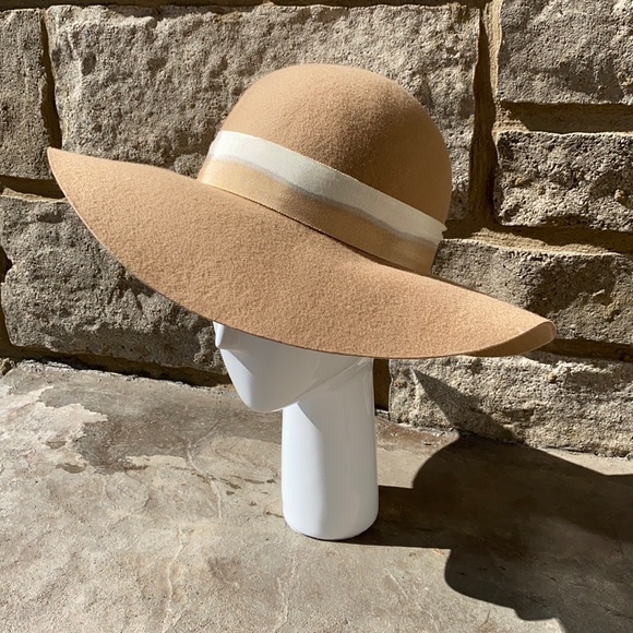 Theodora & Callum | Accessories | Theodora Callum Wool Ribbon Floppy ...